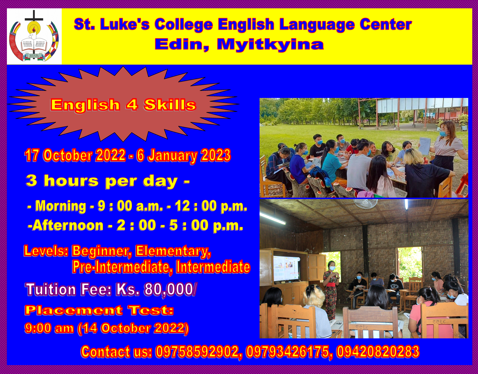 Edin English Language Center (EELC) | St. Luke College